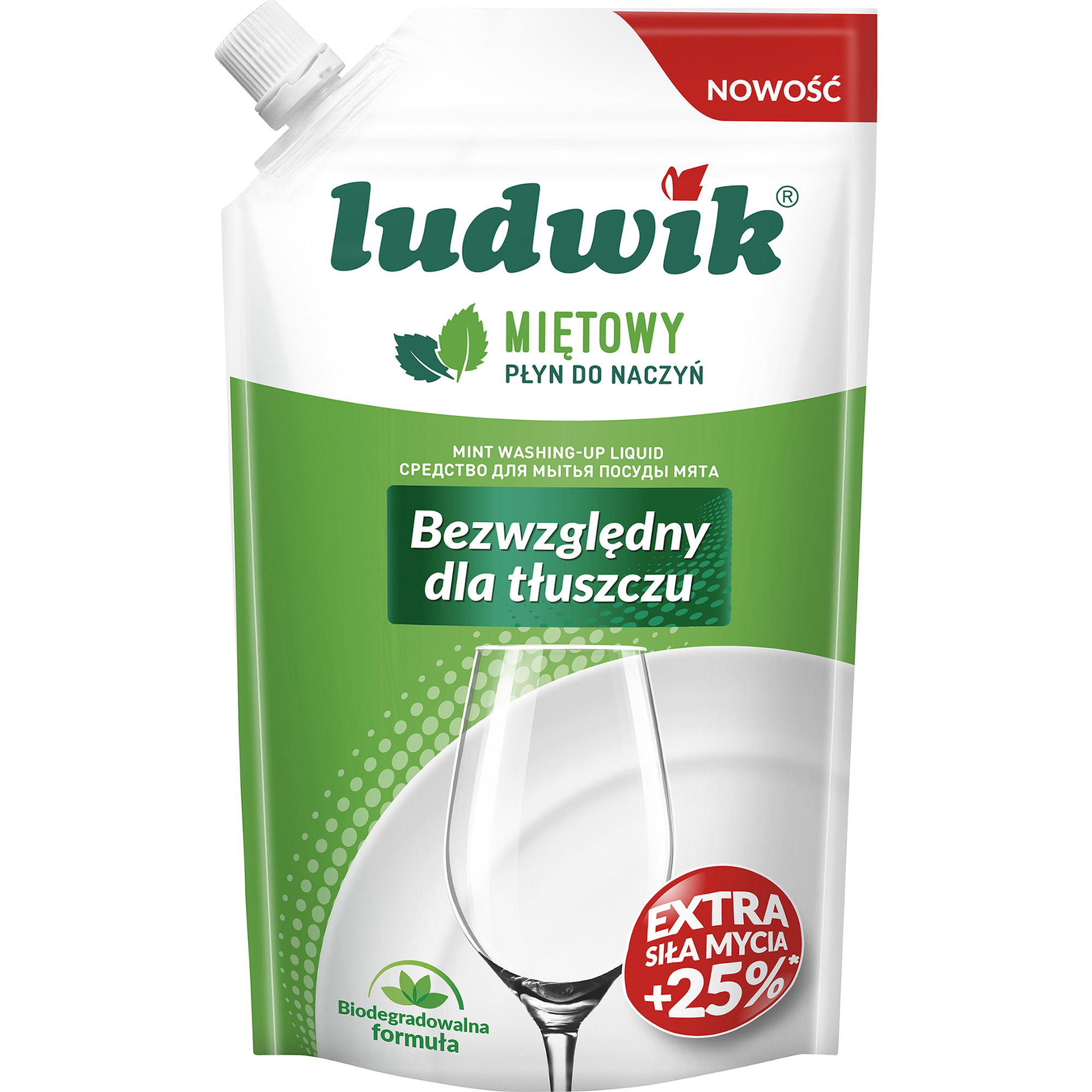 Płyn do mycia naczyń Ludwik miętowy – ludwik.pl Płyn do mycia naczyń Ludwik miętowy – ludwik.pl
